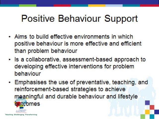 Positive Behaviour 4 Learning
